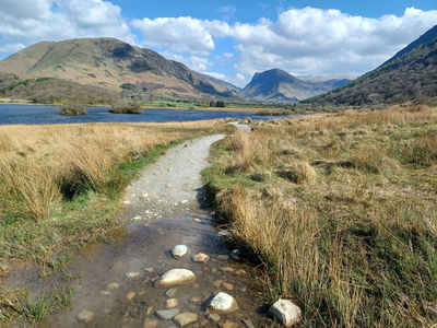 Walk To Scale Force From Buttermere In Lake District - Fabulous North