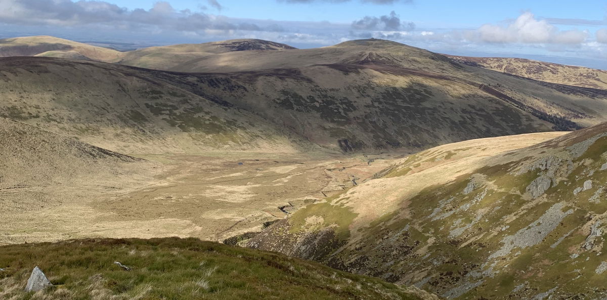 Walk To Auchope Cairn And Cheviot Summit From Mounthooly - Fabulous North