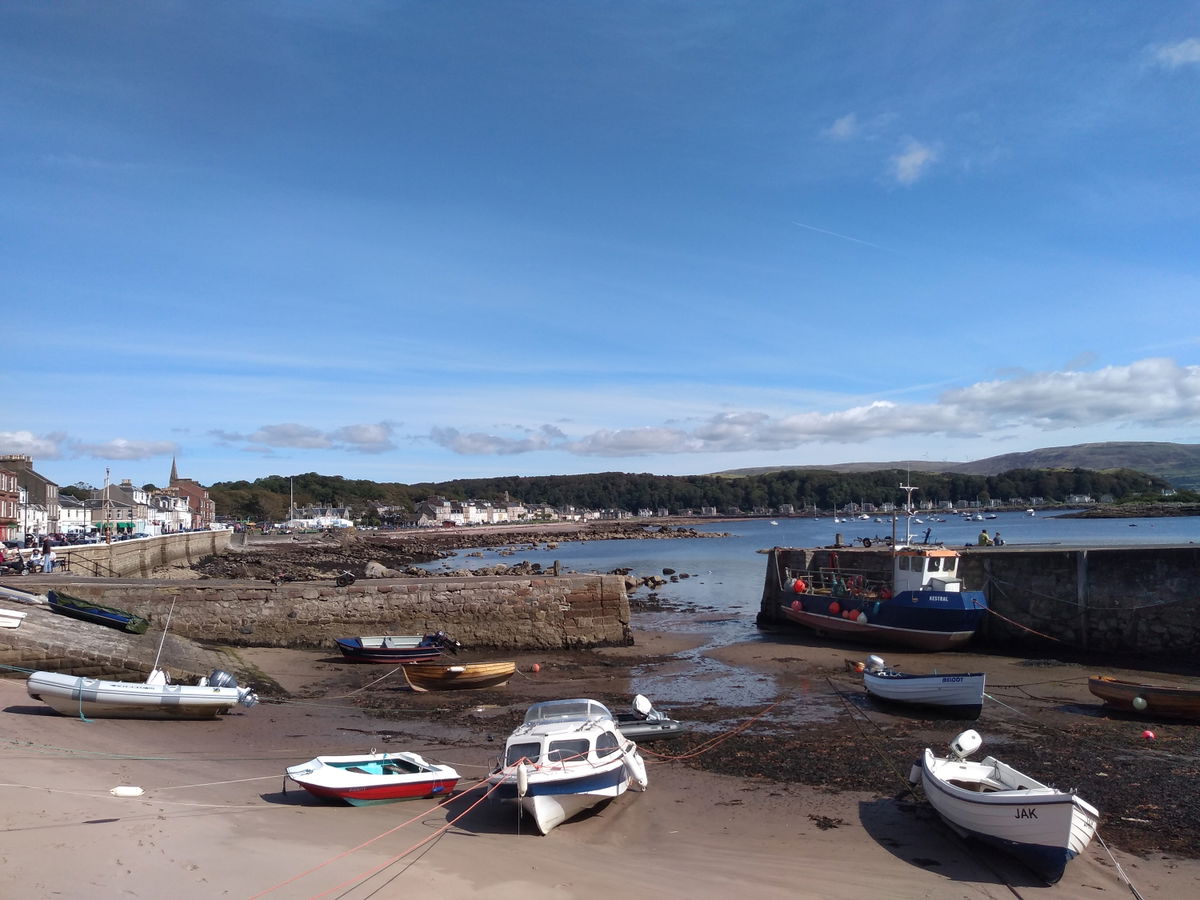 Walk To Great Cumbrae Circular In Ayrshire