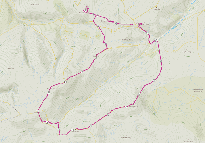 Hike To Hen Hole And Cheviot Summit in The Cheviots - Fabulous North
