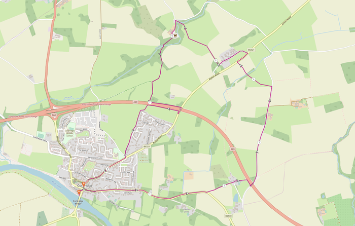 Corbridge to Aydon Castle Circular Walk In Corbridge - Fabulous North