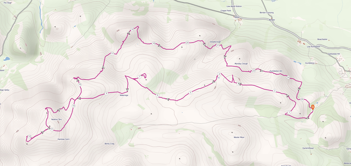 Yeavering Bell And Newton Tors In The Cheviots - Fabulous North