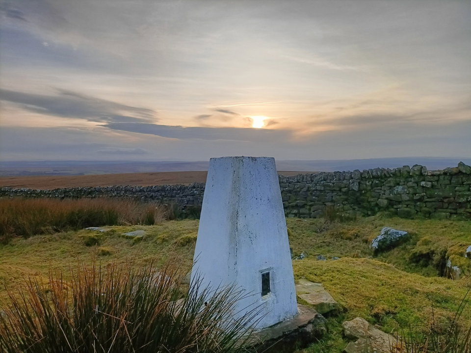 Midhopelaw Pike Trig Point In Bellingham - Northumberland Trig Points