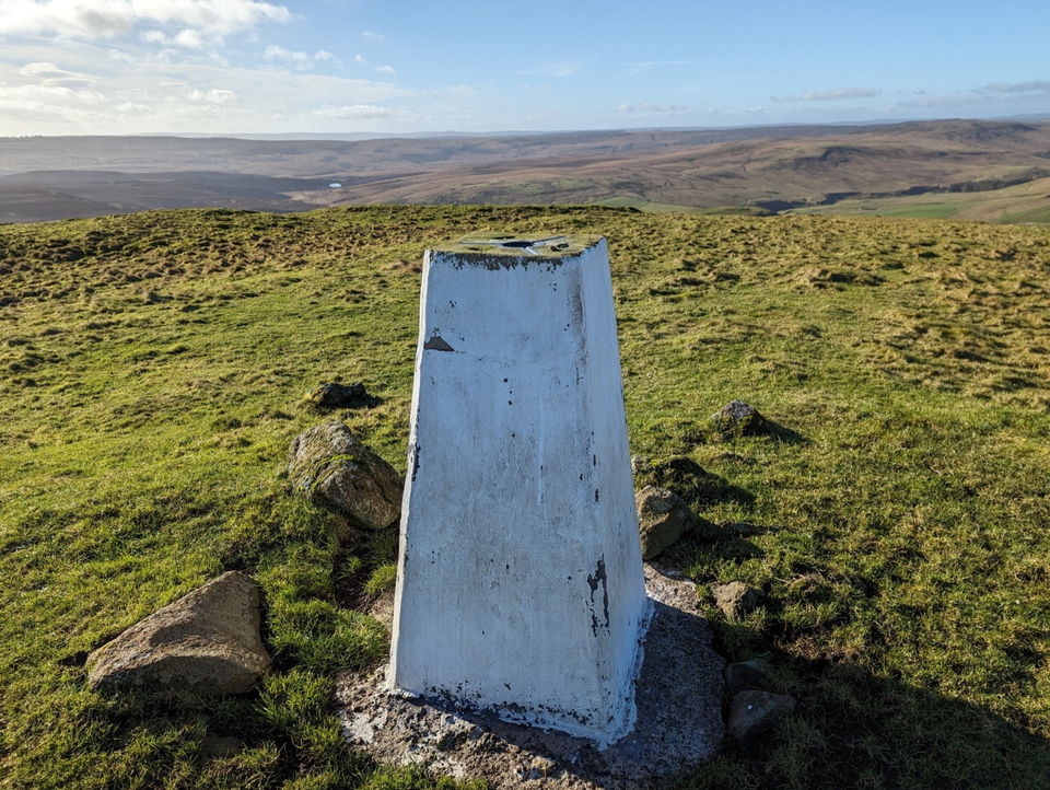 Linbrig Trig Point In Alwinton - Fabulous North
