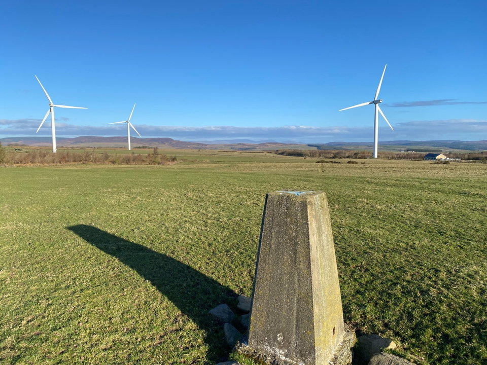 Coatyards Trig Point In Longhorsely - Northumberland Trig Points