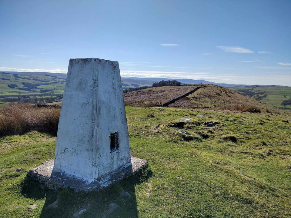 Barcombe Trig Point In Bardon Mill - Northumberland Trig Points