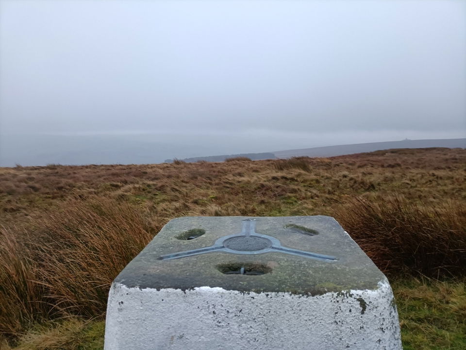 Coldtown Beacon Trig Point In Otterburn Ranges - Northumberland Trig Points