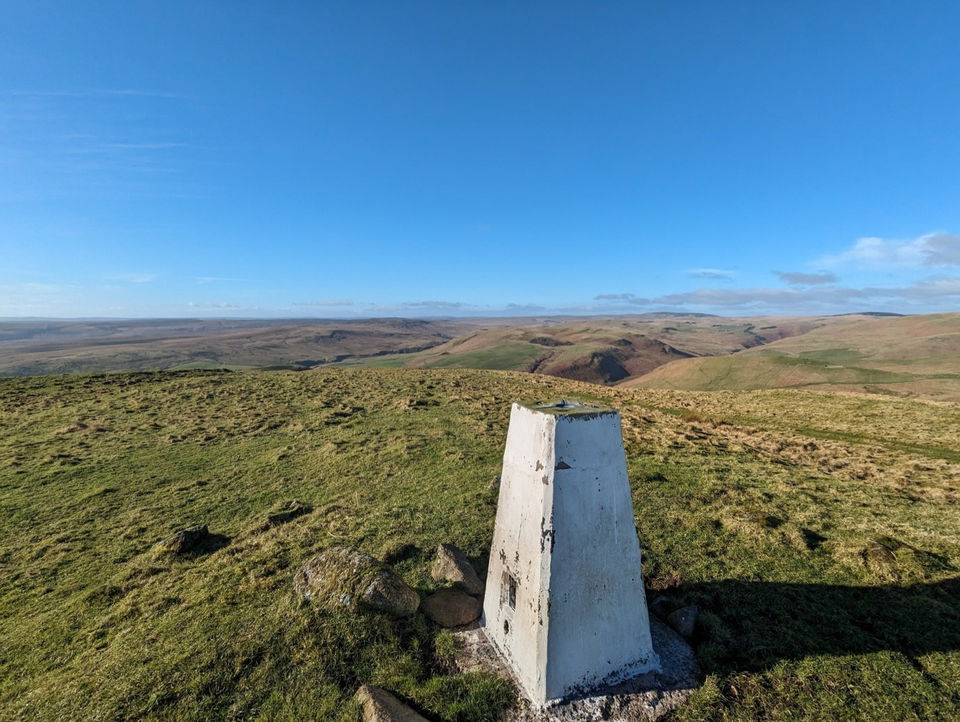 Linbrig Trig Point In Alwinton - Northumberland Trig Points