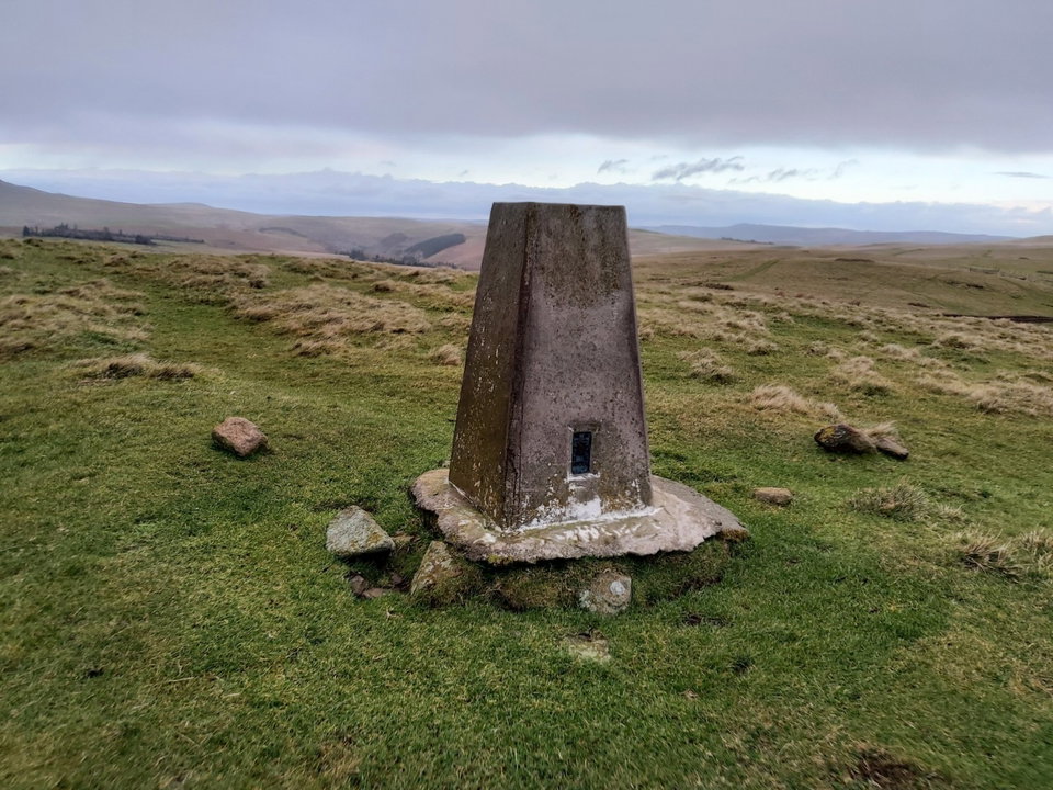 Hart Law Trig Point In Alnham - Northumberland Trig Points