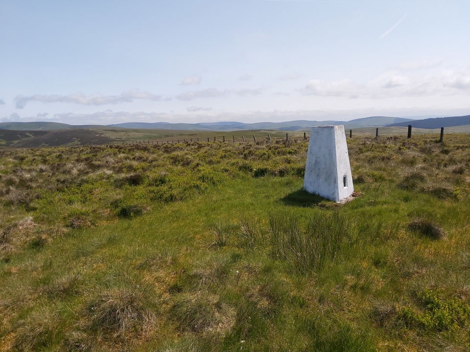Lamb Hill Trig Point In The Cheviots - Northumberland Trig Points