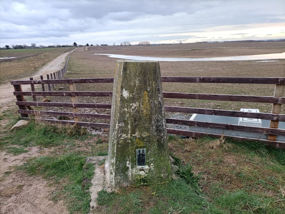 Brenkley Hill Trig Point In Cramlington - Northumberland Trig Points