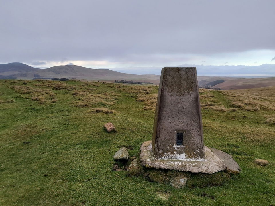 Hart Law Trig Point In Alnham - Northumberland Trig Points