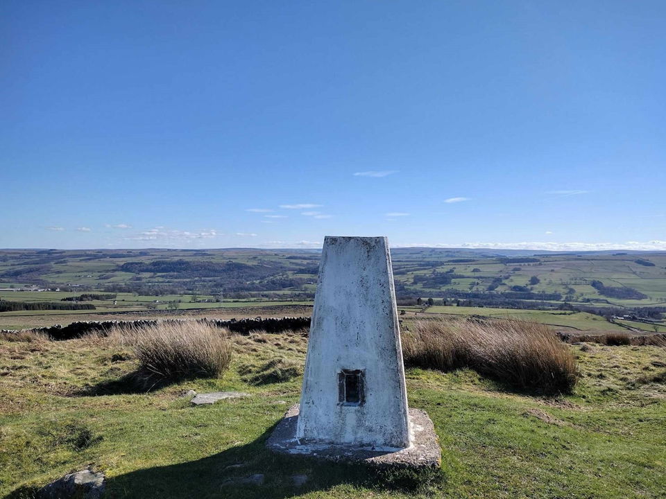 Barcombe Trig Point In Bardon Mill - Fabulous North