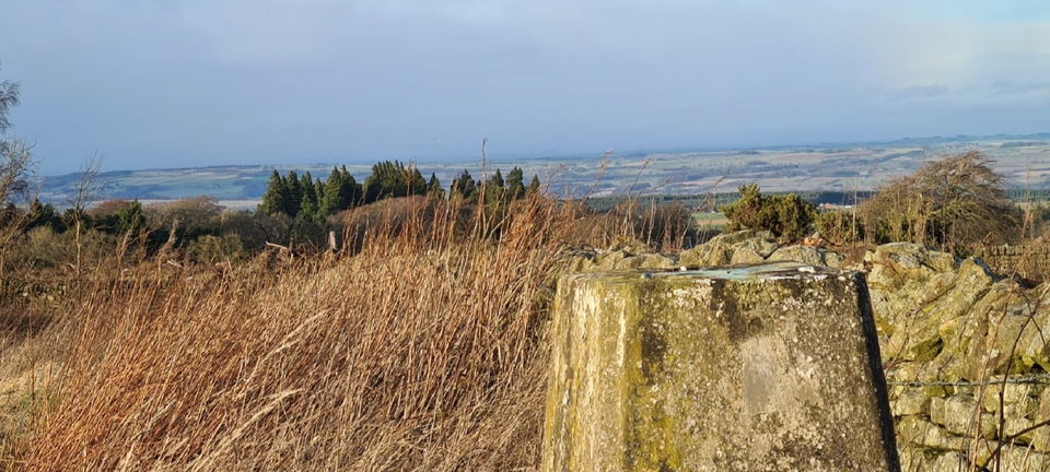 Barley Hill Trig Point In Blanchland - Fabulous North