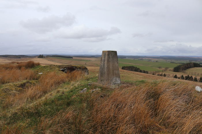 Ravensheugh Crags Trig Point In Simonburn - Fabulous North