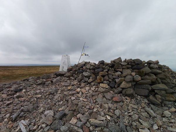 Windy Gyle Trig Point In The Cheviots - Fabulous North