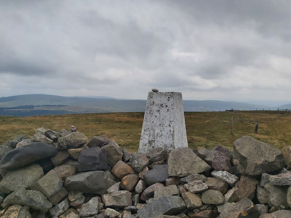 Windy Gyle Trig Point In The Cheviots - Fabulous North
