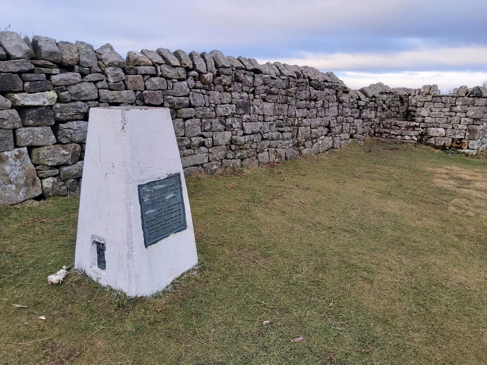 Ros Castle Trig Point In Chillingham - Fabulous North