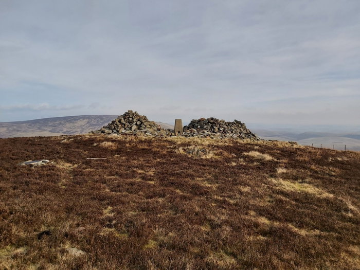 Shill Moor Trig Point In Ingram Valley - Northumberland Trig Points