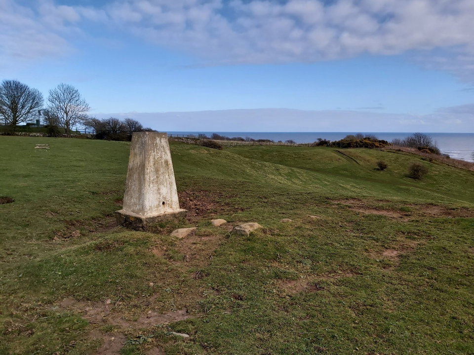 Night Fold Field Trig Point In Alnmouth - Fabulous North