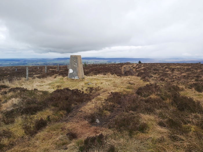 Wether Cairn Trig Point In The Cheviots - Northumberland Trig Points