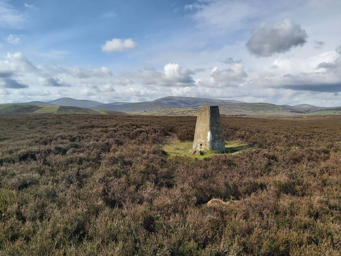 Gains Law Trig Point In The Cheviots - Northumberland Trig Points