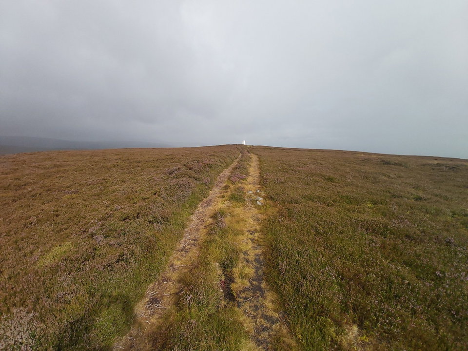Cold Law Trig Point In The Cheviots - Fabulous North