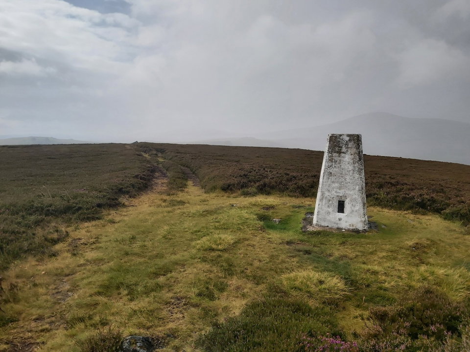 Cold Law Trig Point In The Cheviots - Fabulous North