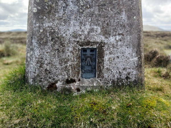 Newton Tors Trig Point In The Cheviots - Fabulous North