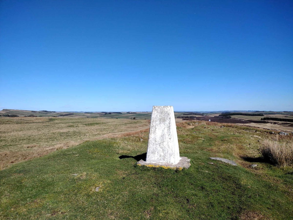 Barcombe Trig Point In Bardon Mill - Northumberland Trig Points