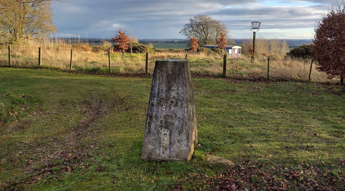Beacon Hill Trig Point In Morpeth - Northumberland Trig Points