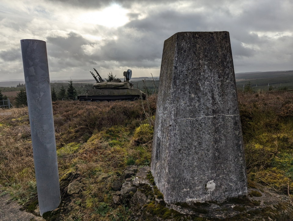 Bolts Law Smalesmouth Trig Point In Kielder - Northumberland Trig Points