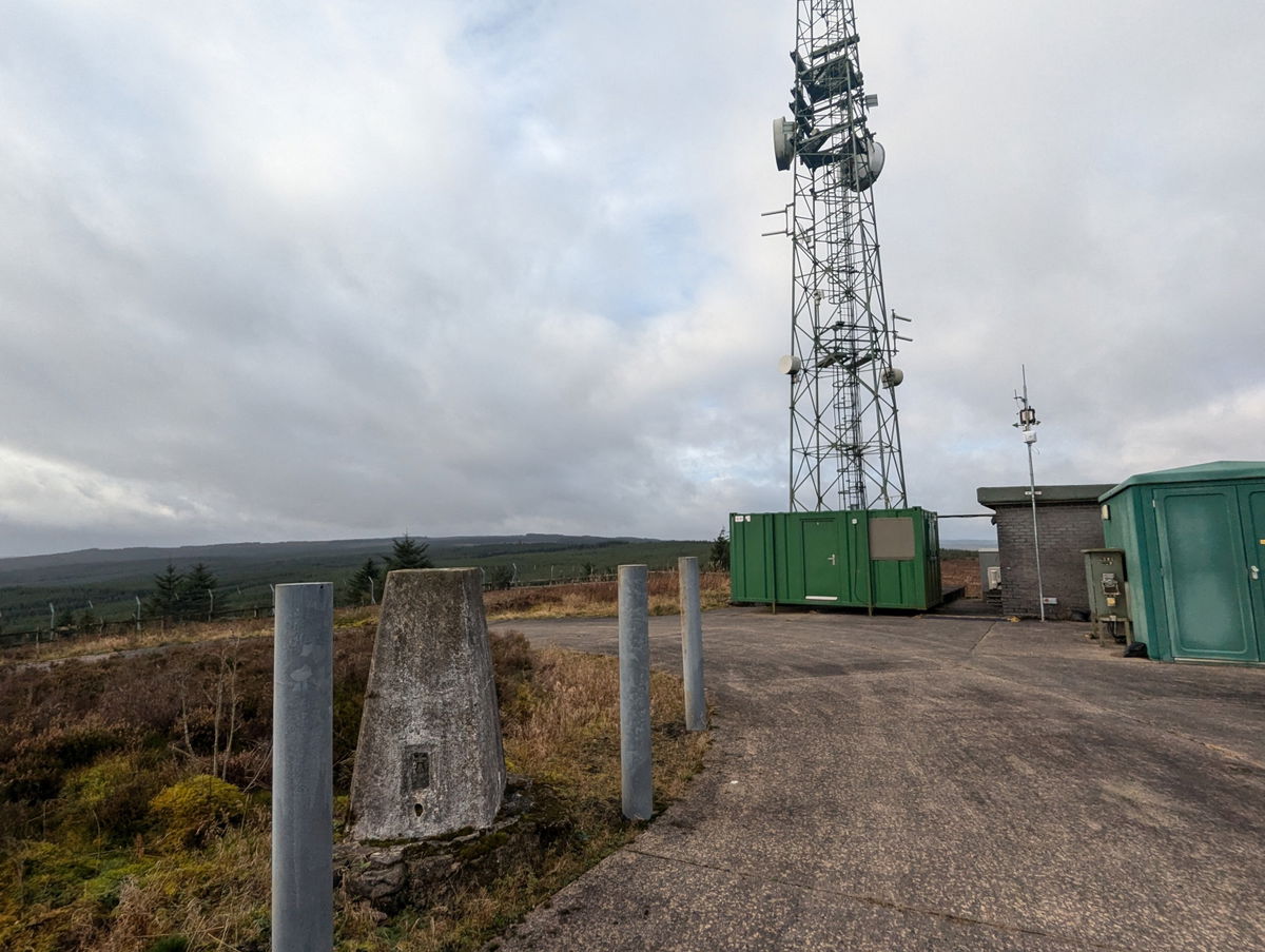 Bolts Law Smalesmouth Trig Point In Kielder - Northumberland Trig Points
