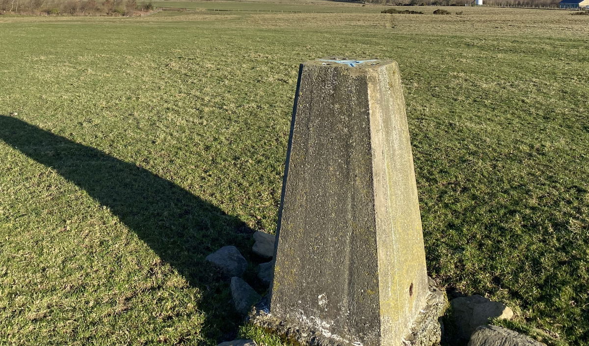 Coatyards Trig Point In Longhorsely - Northumberland Trig Points