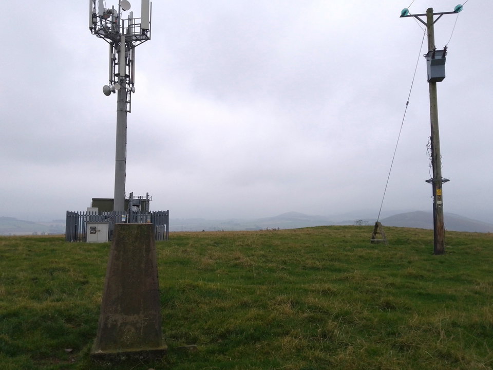 East Hill Trig Point In Ingram - Fabulous North