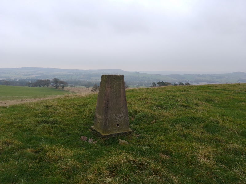 East Hill Trig Point In Ingram - Northumberland Trig Points