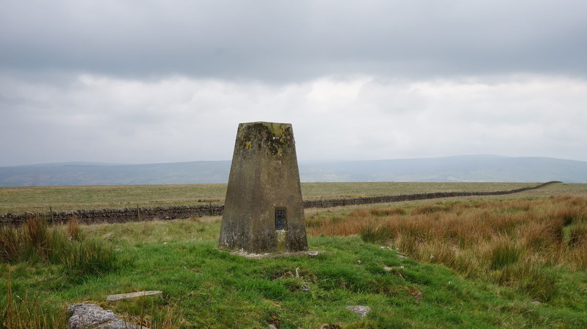 Gapshields Trig Point In Gilsland - Northumberland Trig Points