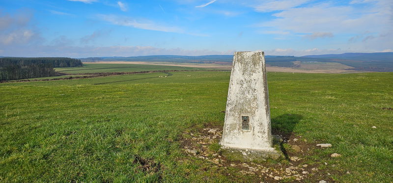 Greenleighton Trig Point In Morpeth - Northumberland Trig Points