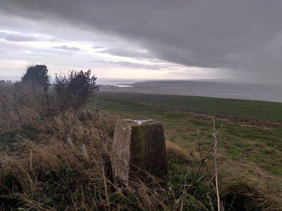 Halidon Hill Trig Point In Berwick Upon Tweed - Northumberland Trig Points