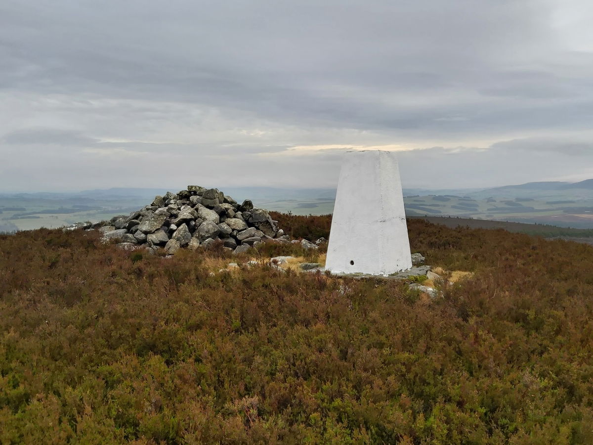 Harbottle Trig Point In Harbottle - Northumberland Trig Points