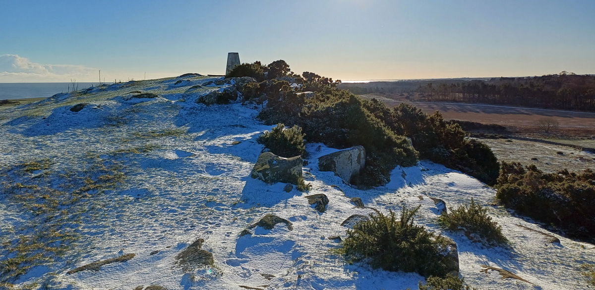 Hips Heugh Trig Point In Craster - Northumberland Trig Points