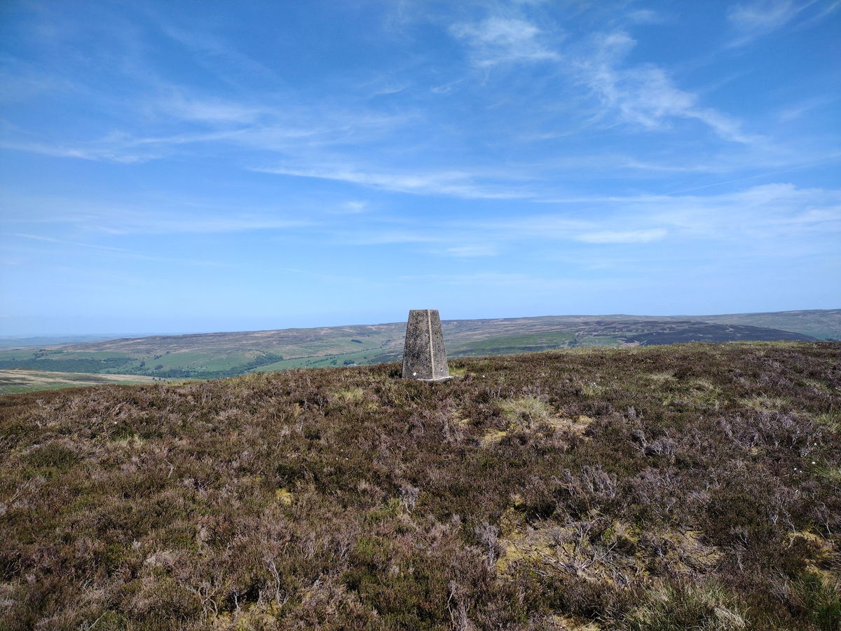 Knarsdale Forest Trig Point In Alston - Northumberland Trig Points