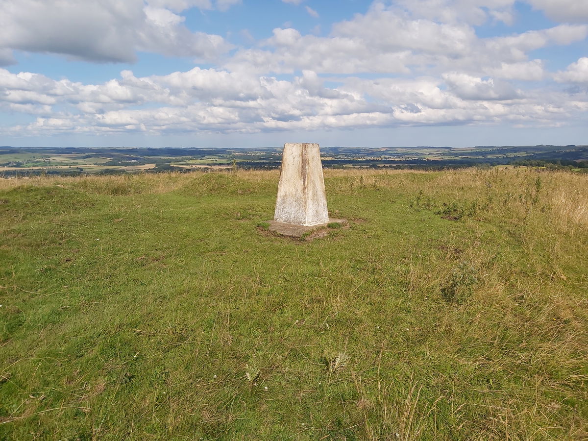 Limestone Bank Trig Point In Simonburn - Northumberland Trig Points