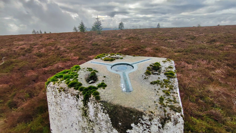 March Head Trig Point In Kielder - Northumberland Trig Points