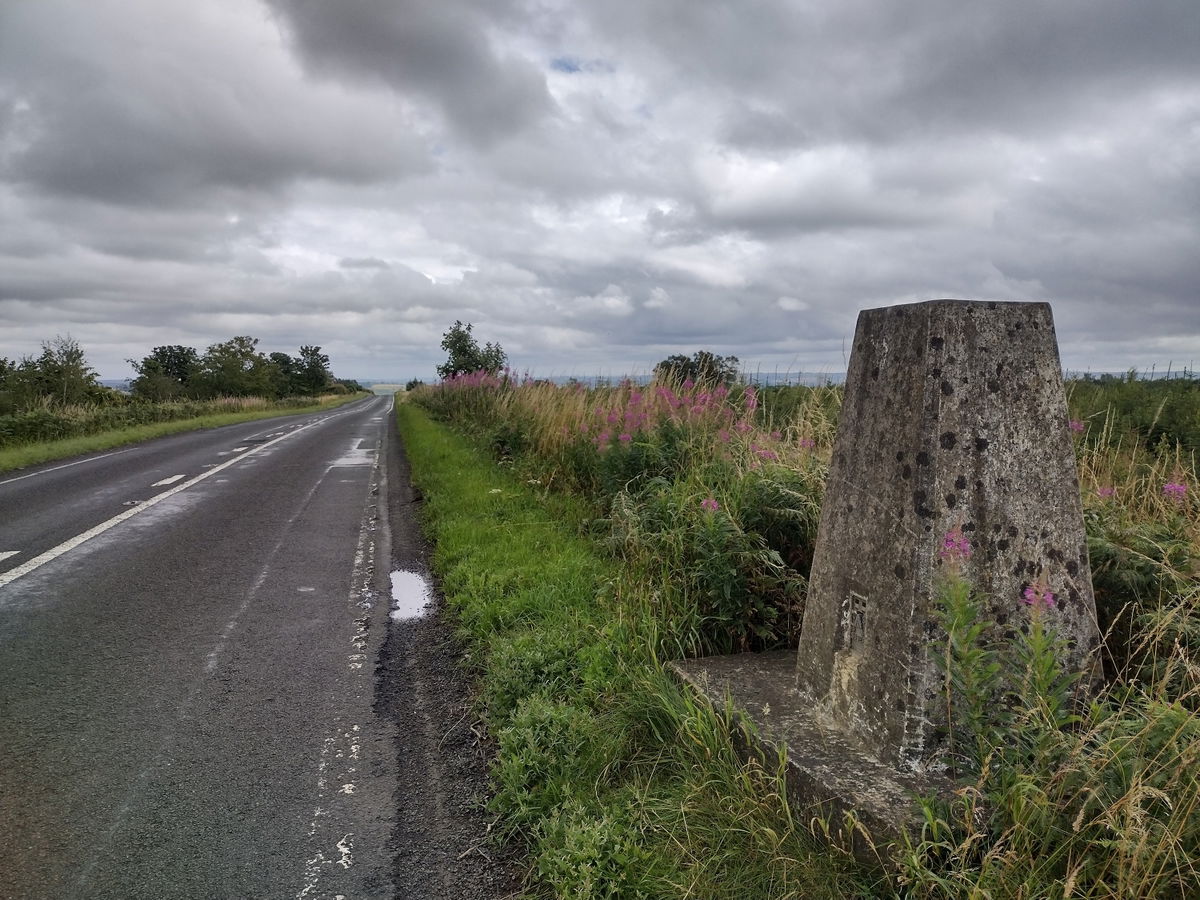 Military Road Trig Point In Corbridge - Northumberland Trig Points