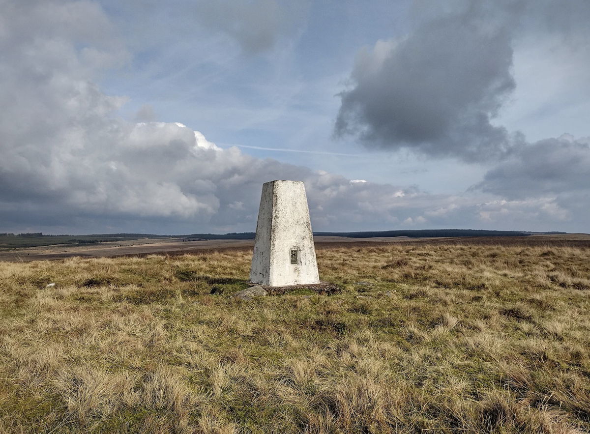 Spy Rigg Trig Point In Gilsland - Northumberland Trig Points