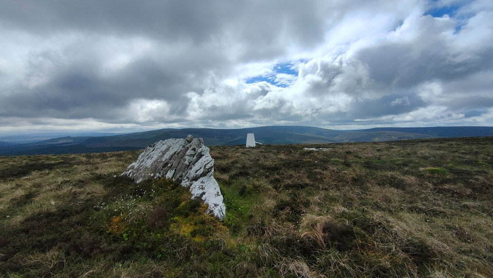 The Grun Trig Point In Kielder - Northumberland Trig Points