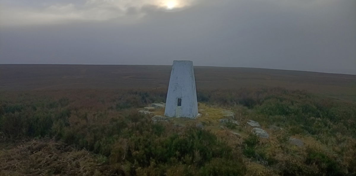 Warlaw Pike Trig Point In Blanchland - Northumberland Trig Points