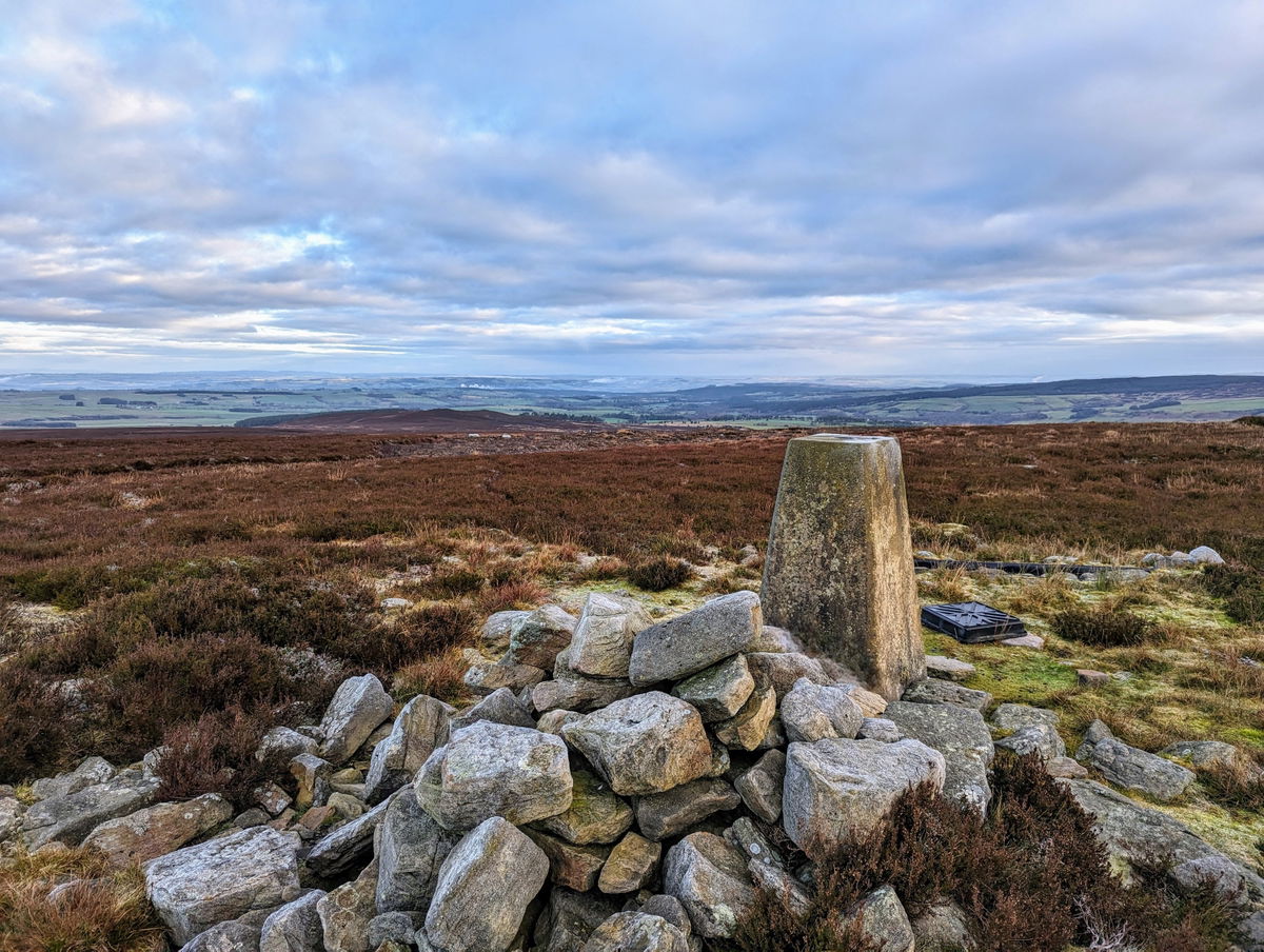 Watsons Pike Trig Point In Allendale - Northumberland Trig Points
